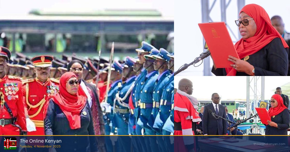 President Samia Suluhu Hassan Sworn In For Second Term Amidst Regional ...