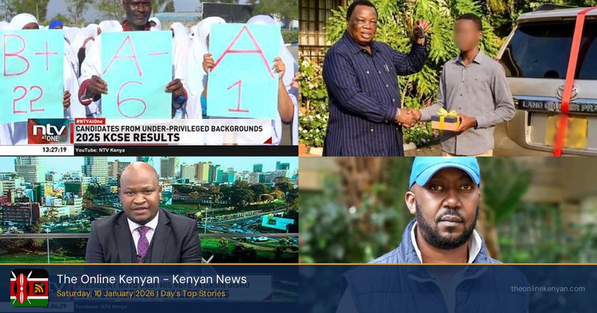 Kenya News - Saturday, January 10, 2026 | Daily Summary - The Online Kenyan