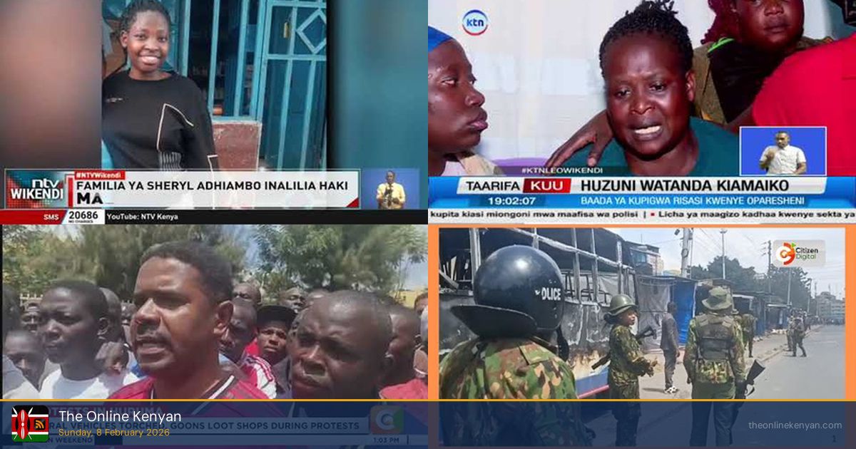 Protests Erupt in Kiamaiko and Huruma Over Fatal Police Shootings ...