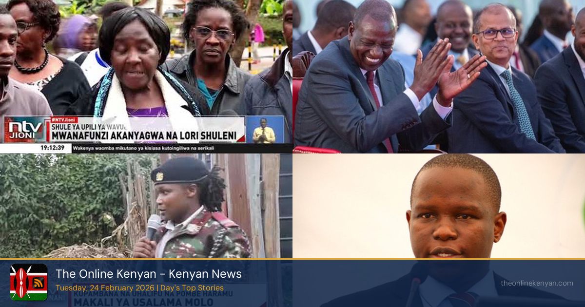Kenya News - Tuesday, February 24, 2026 | Daily Summary - The Online Kenyan