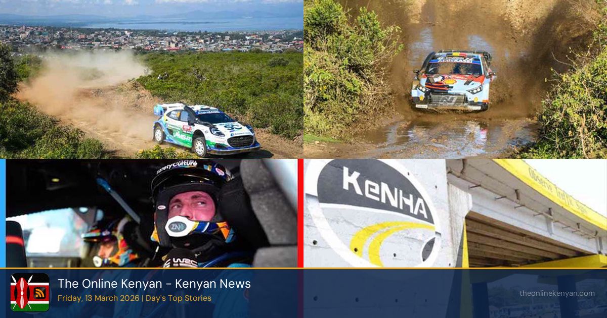 Kenya News - Friday, March 13, 2026 | Daily Summary - The Online Kenyan