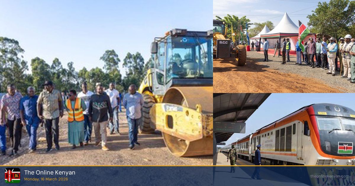 President Ruto Begins Western Kenya Tour with Infrastructure Inspection ...