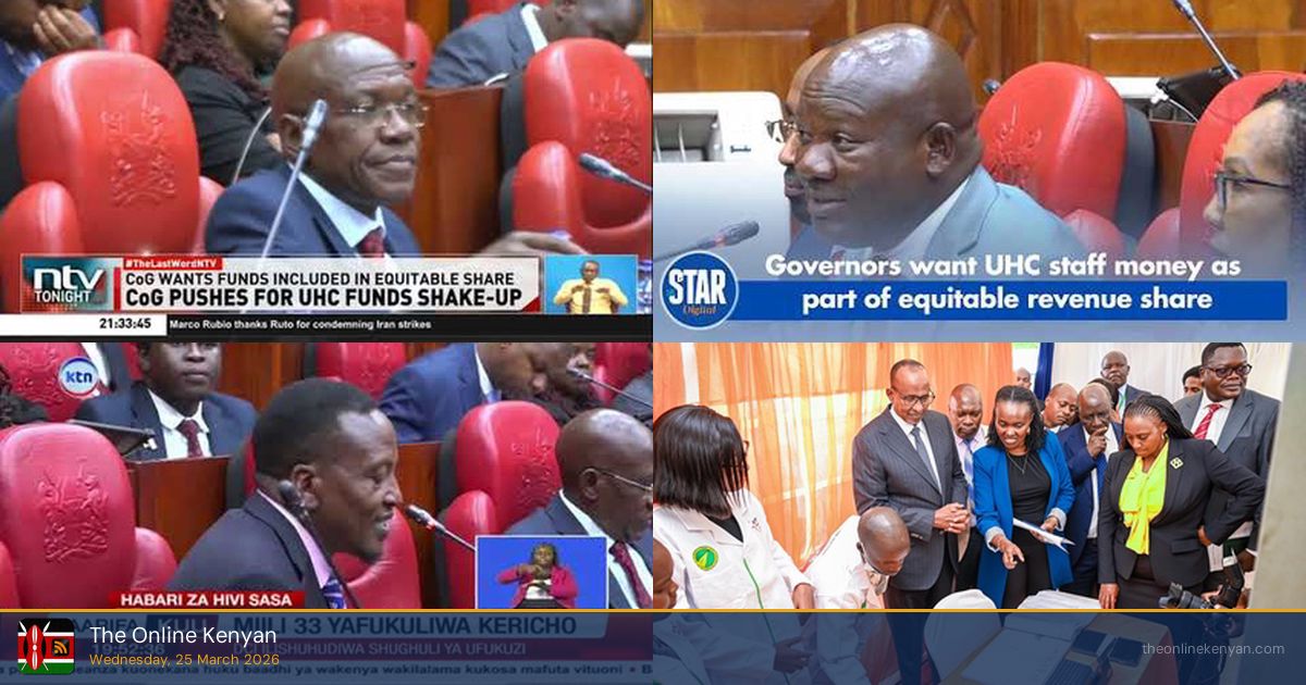 CoG pushes for UHC funds shake-up - March 2026