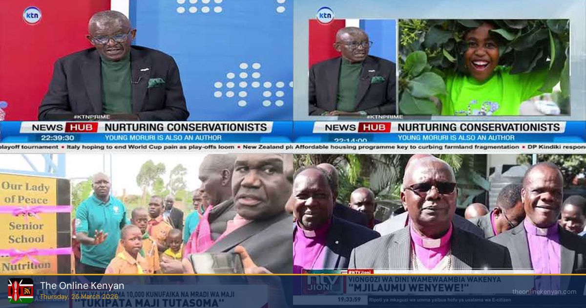 Nurturing conservationists: Moruri was inspired by DR Isaac Kalua ...