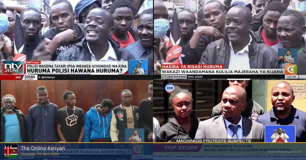 Mvulana 14 apigwa risasi Huruma, wakazi wafunga barabara kudai haki ...