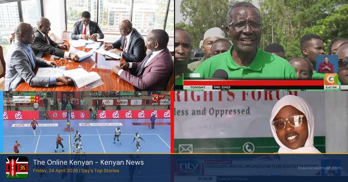 Kenya News - Friday, April 24, 2026 | Daily Summary - The Online Kenyan