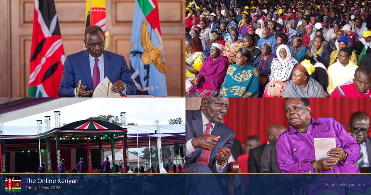 Ruto Announces Salary Increase for All Kenyan Workers - May 2026