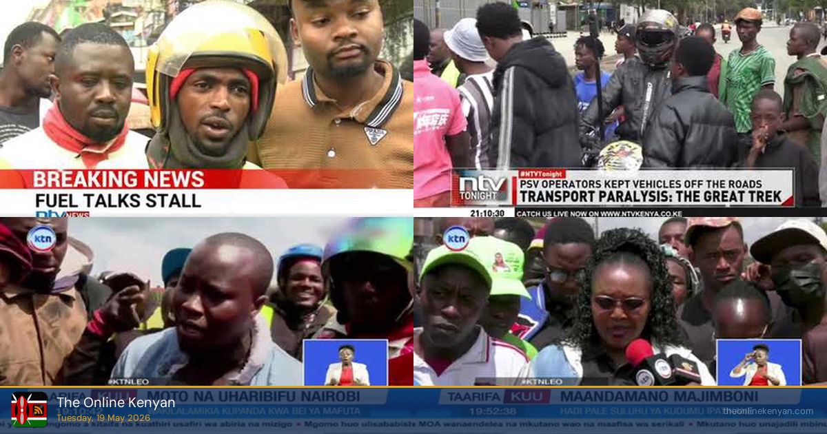 Nationwide Matatu Strike Brings Kenya to Near-Standstill - May 2026