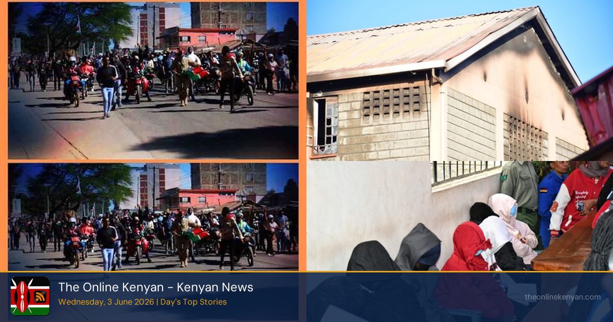 Kenya News - Wednesday, June 3, 2026 | Daily Summary - The Online Kenyan