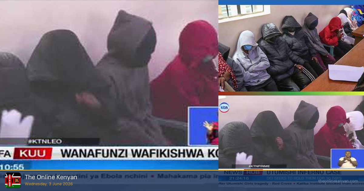 Nine Utumishi Students Face Court Over Fatal Dormitory Fire - June 2026