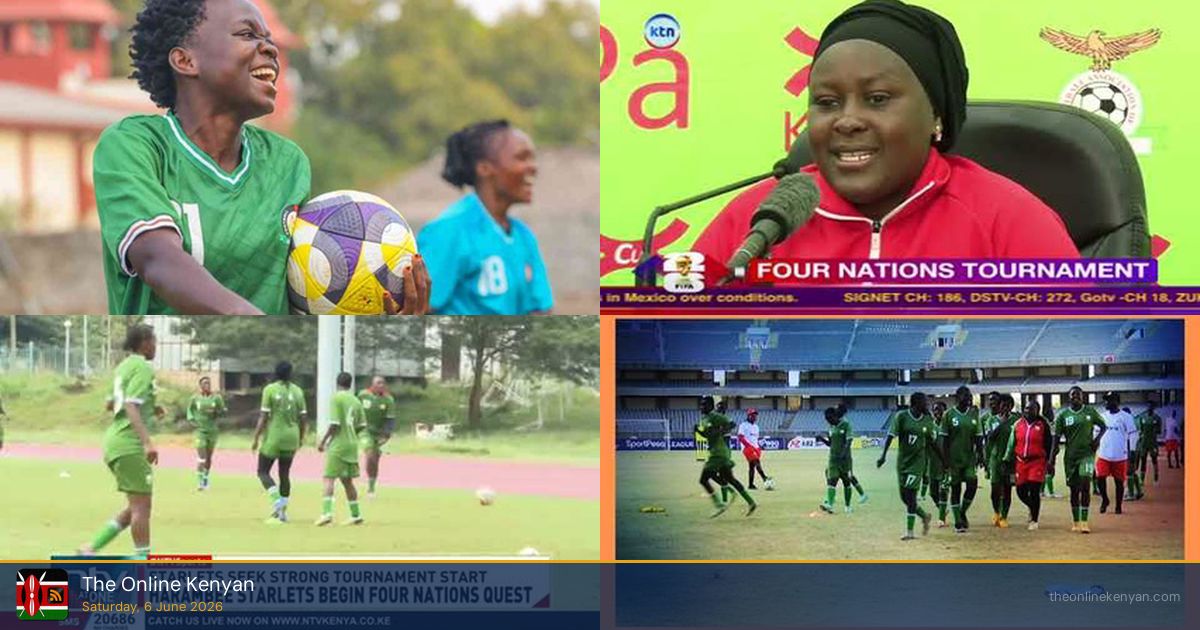 Harambee Starlets Face Zambia in Four Nations Tournament - June 2026