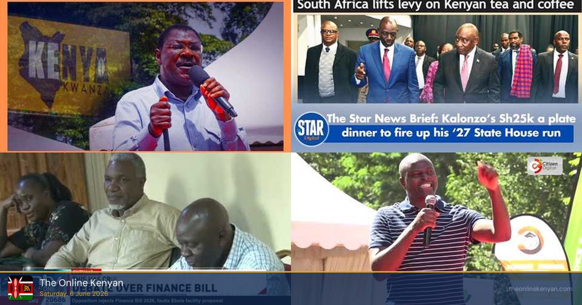 Western Kenya Leaders Demand Deputy President Slot in 2027 - June 2026