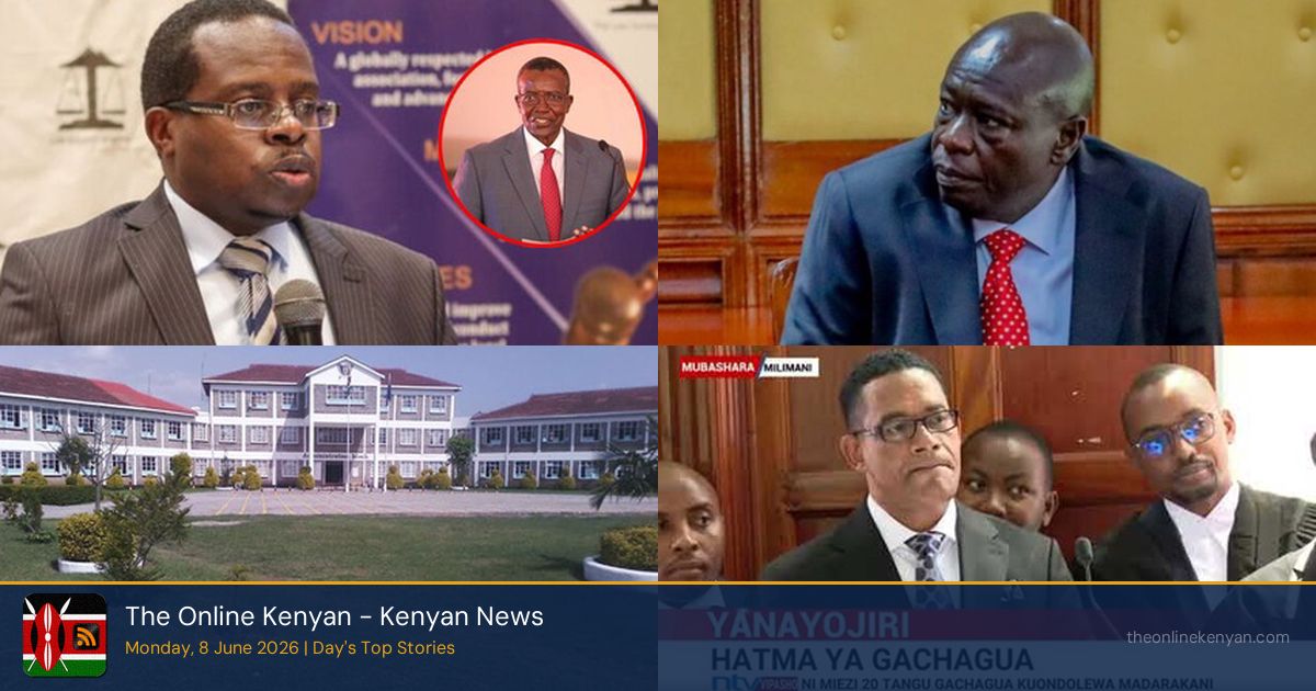 Kenya News - Monday, June 8, 2026 | Daily Summary - The Online Kenyan