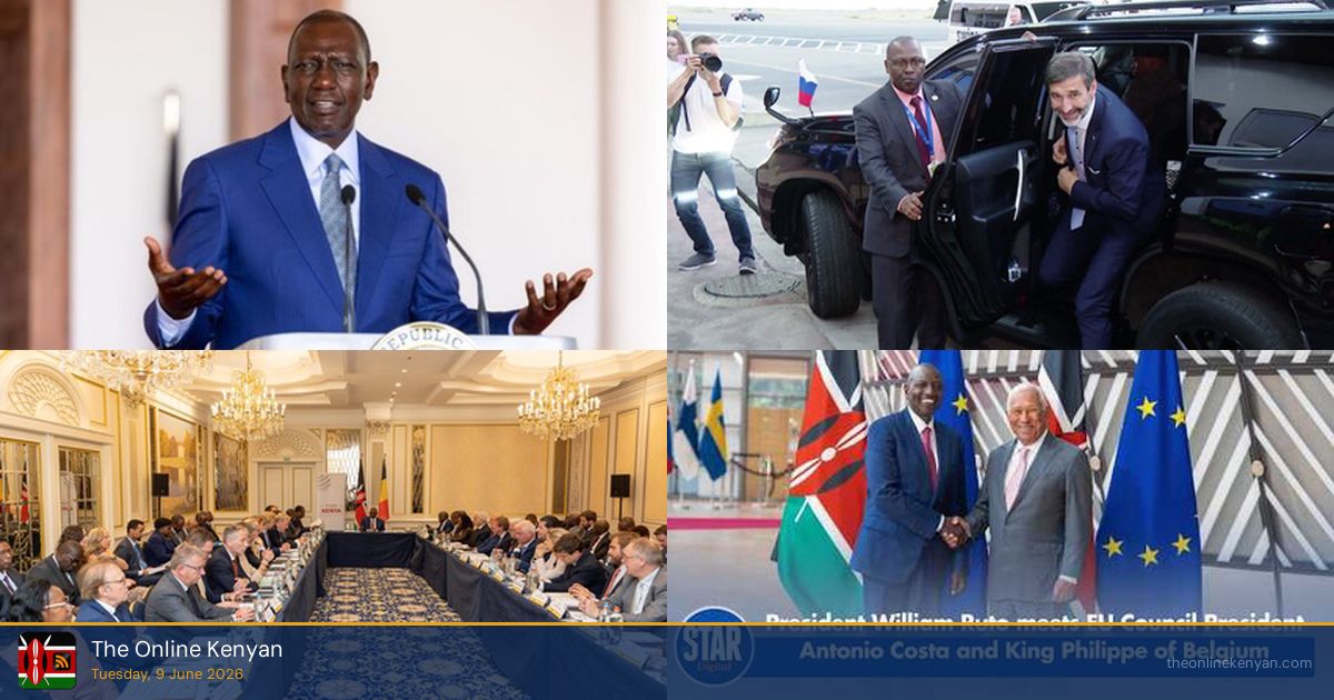 President Ruto Arrives in Oslo for Talks on Trade, Climate and ...