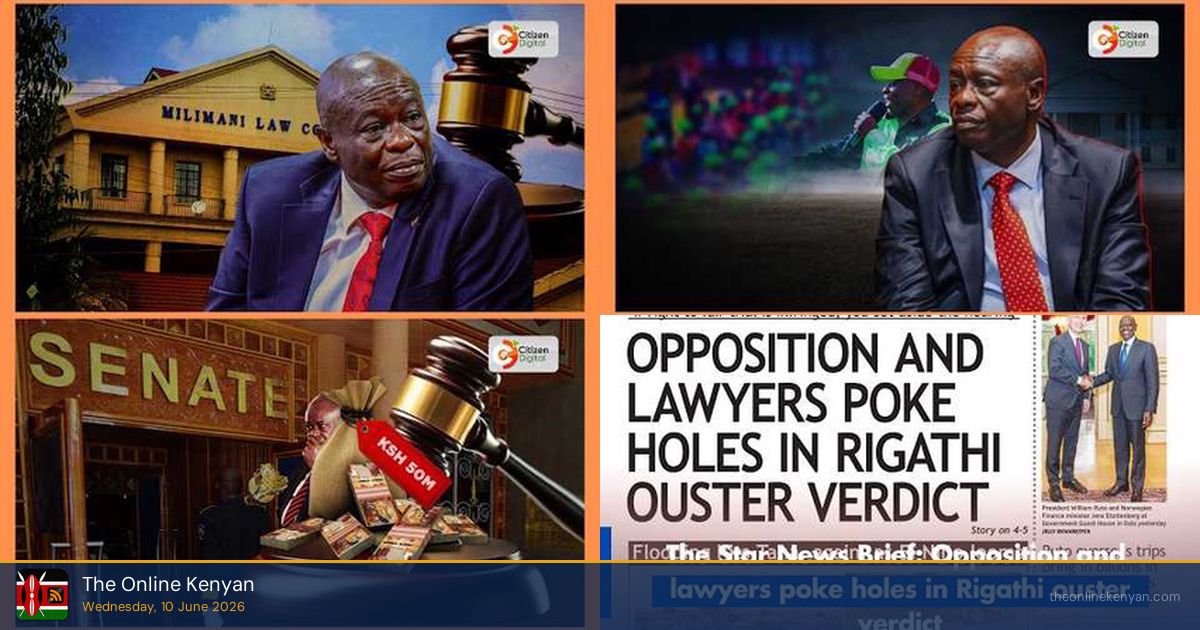 Gachagua Announces 45-Day Political Conclave After Impeachment Ruling ...