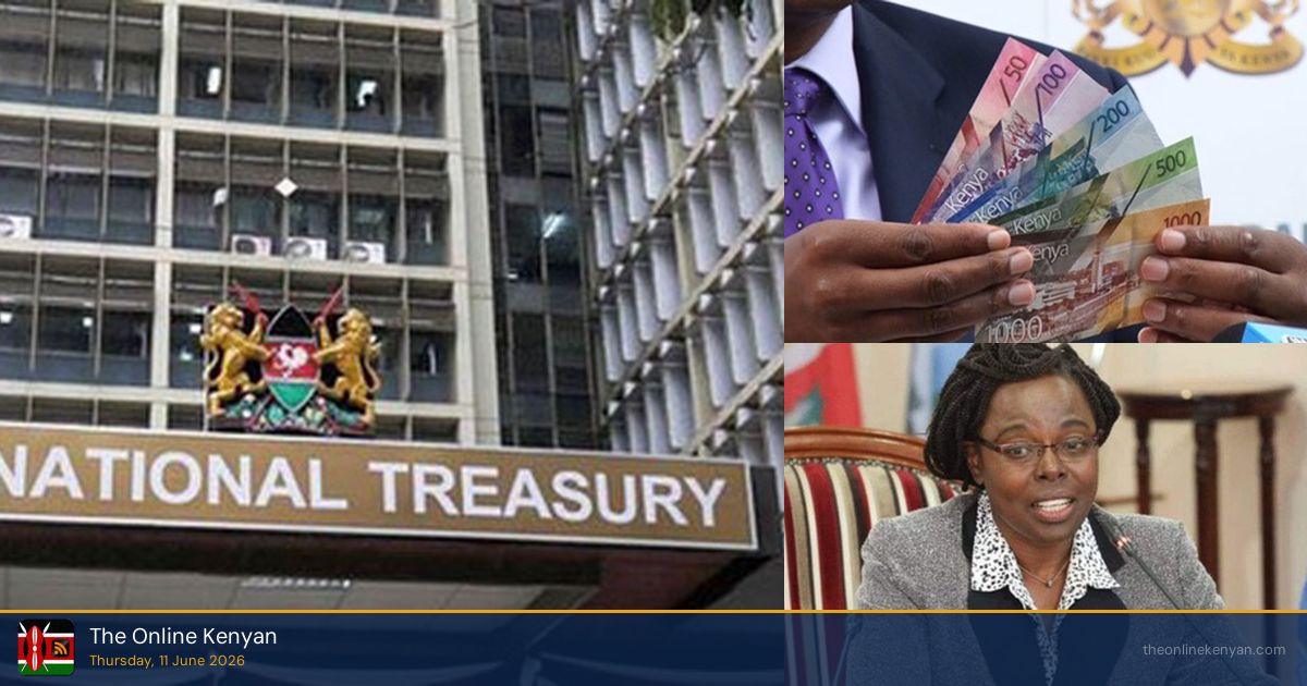 Public debt up nine percent to Sh12.82tn - June 2026