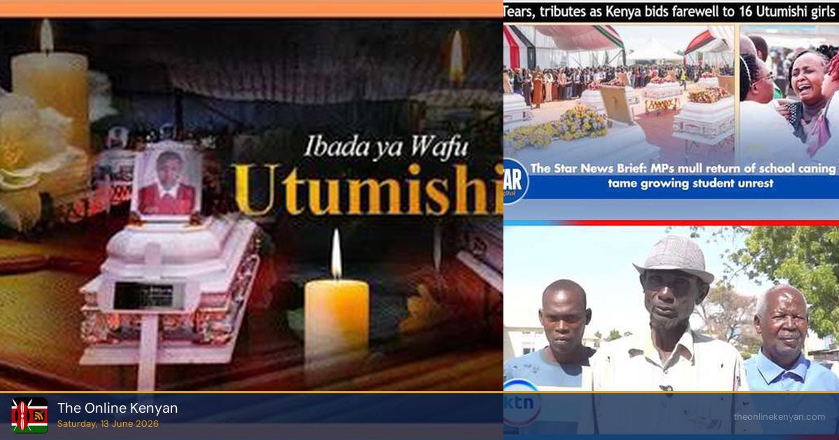 Gilgil Mourns 16 Students Killed in Utumishi Girls Academy Fire - June 2026