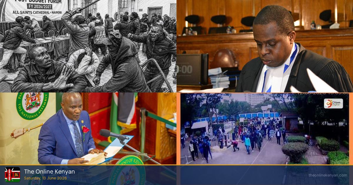 NCCK condemns disruption of post-budget forum at All Saints Cathedral ...