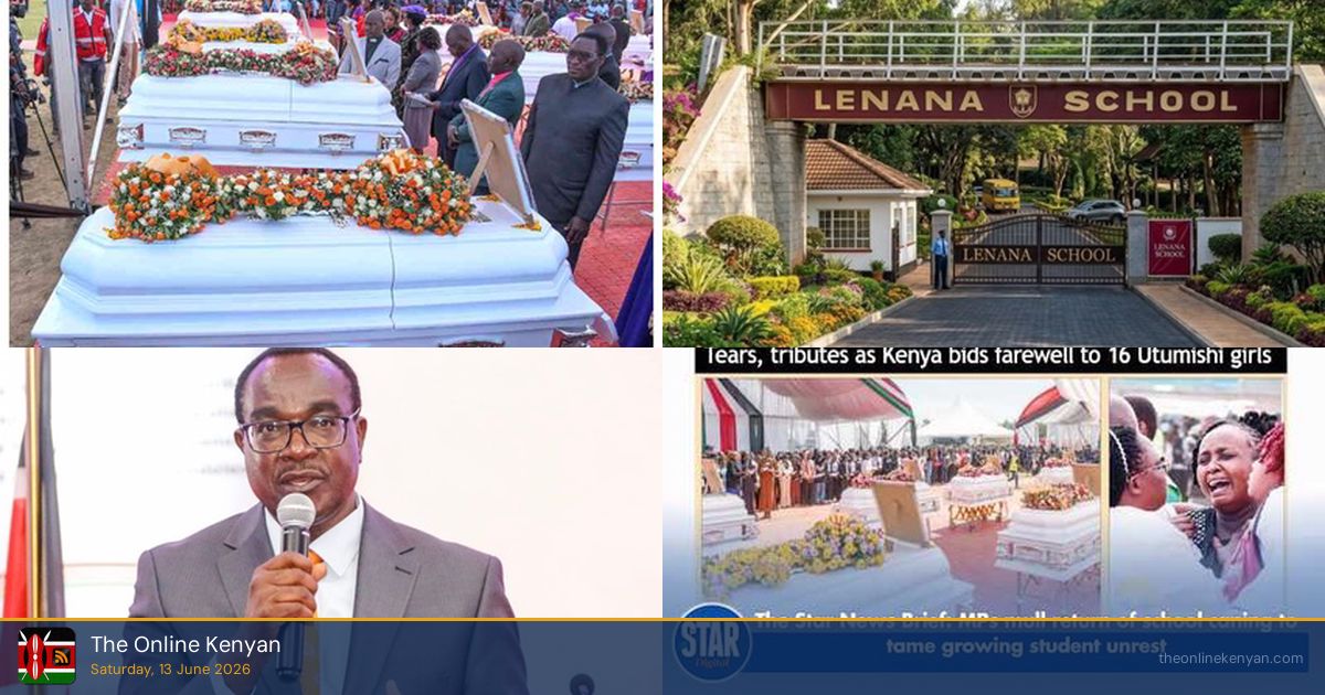 Sombre farewell for 15 girls who perished in dormitory blaze - June 2026