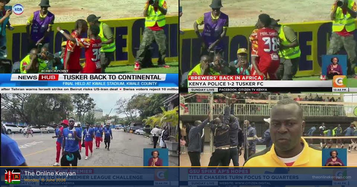 Tusker FC Beat Kenya Police 2-1 to Lift FKF Cup and Seal Continental ...