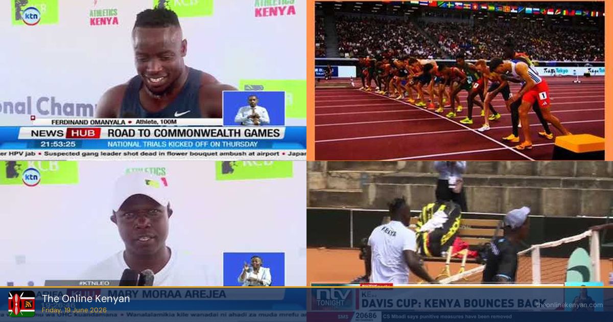 Omanyala Advances to Semifinals at Team Kenya Athletics Trials - June 2026