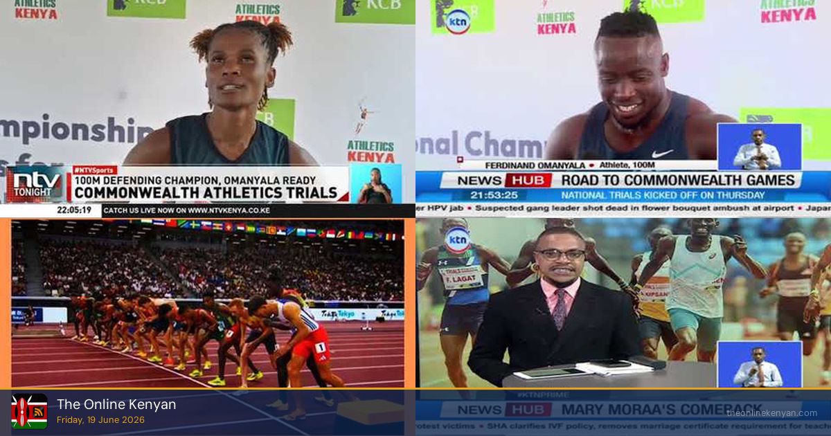 Omanyala Dominates Commonwealth Games Trials With Multiple Wins - June 2026