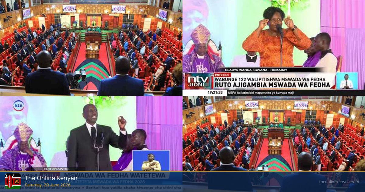 187 MPs Skip Finance Bill Vote; Ruto Congratulates Those Who Passed It ...
