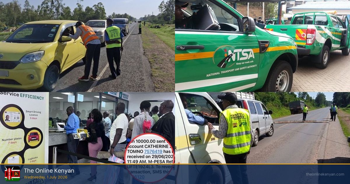 NTSA Warns Motorists Against Fake Speeding Ticket Scam Messages - July 2026